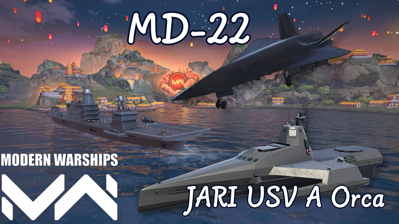MD-22＆JARI USV A Orca - using CN 07X - play video＆Status Introduction ...