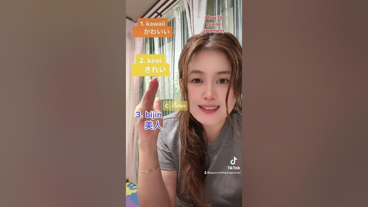 differences of kawaii / kirei / bijin - YouTube