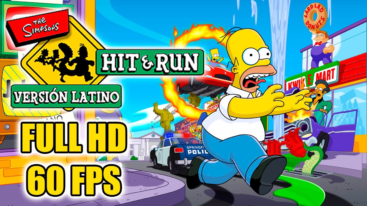 Gráficos Increibles 60 FPS!! The Simpsons Hit & Run Latino. En ...