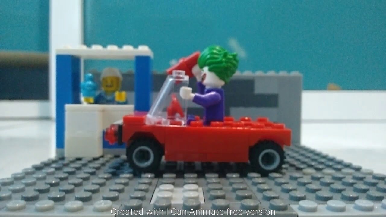 Animação de LEGO explosão do coringa - YouTube