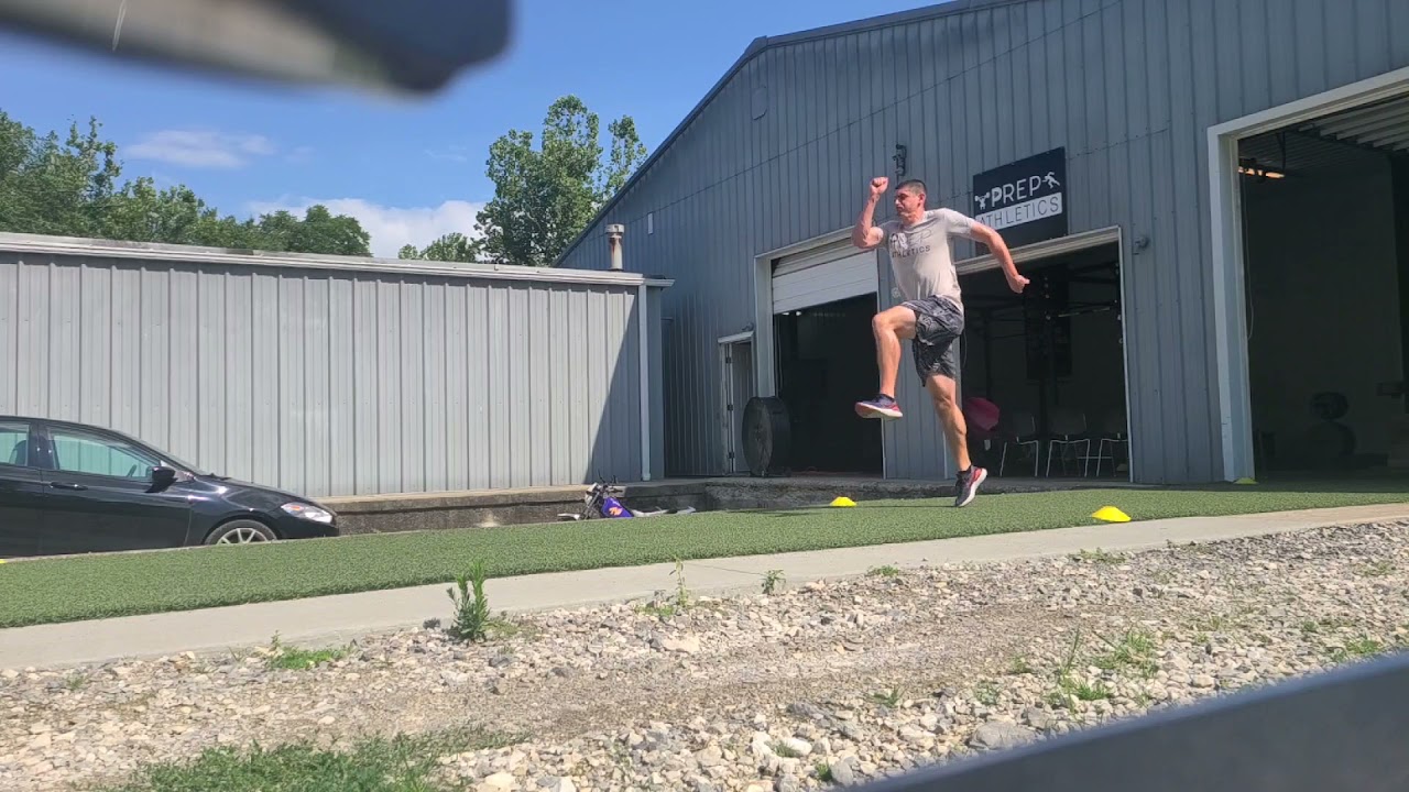 Long jump pop ups - YouTube