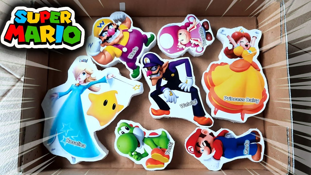 LIVE! #4 Box Full of Mario Bros v BOWSER | Falling asleep with Super ...