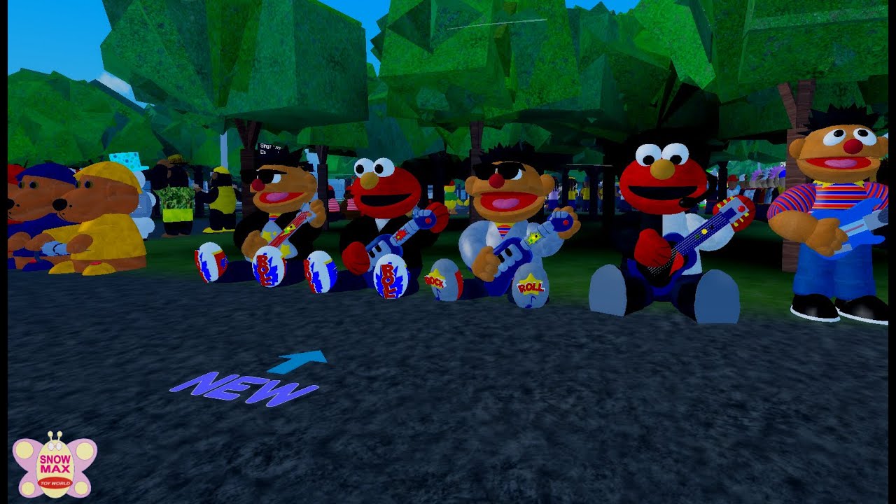 Sesame Street Rock & Roll Series Are Back On Roblox! | Snowmax's Toy ...