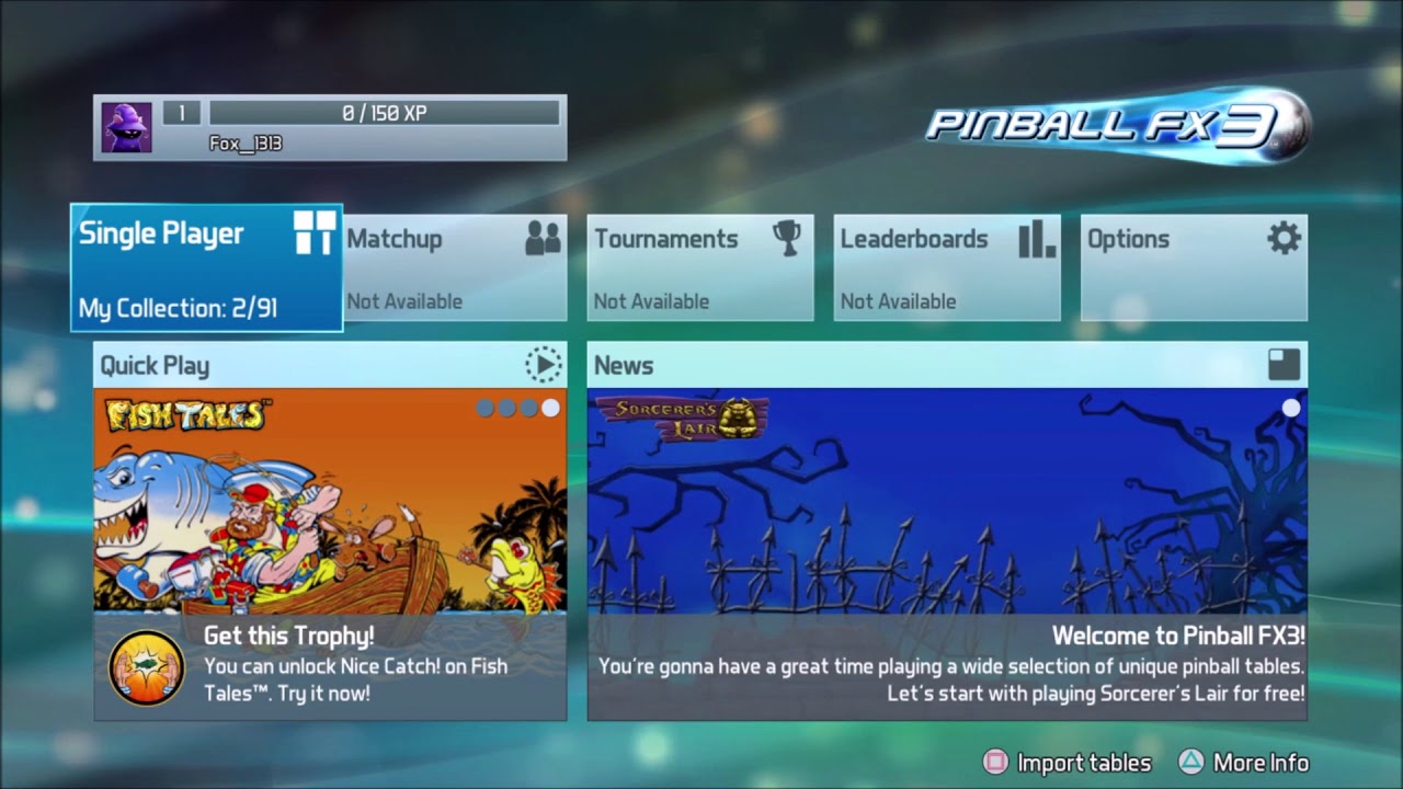 Pinball FX3 Main Menu Music - YouTube