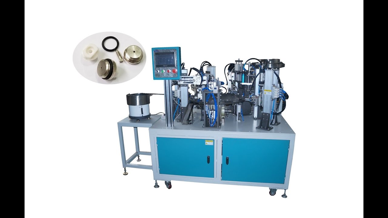 Air vent plug assembly machine, radiator plug, seal ring assembly ...