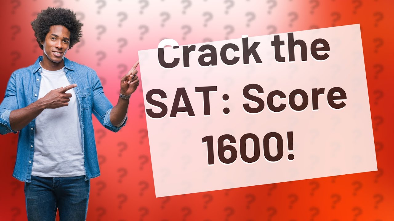 Can you get 1600 on SAT? - YouTube
