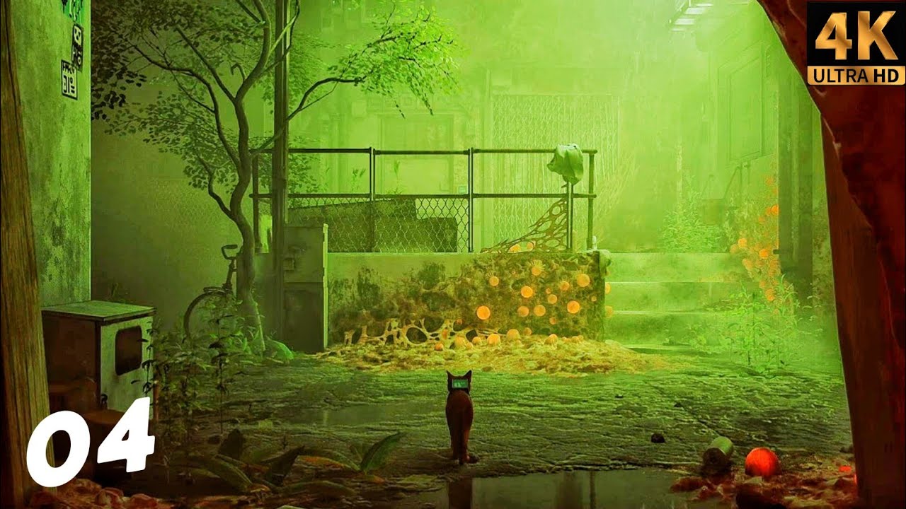 STRAY Walkthrough Part 4 - THE DEAD END | Ultra Realistic Graphics [4K ...