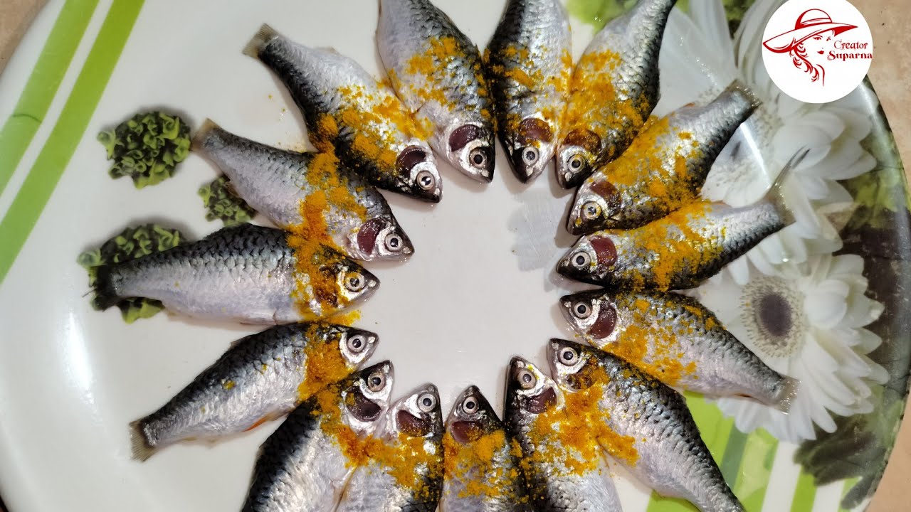 পুঁটি মাছের ভাপা||Puti mach bhapa||Small fish bhapa recipe ...