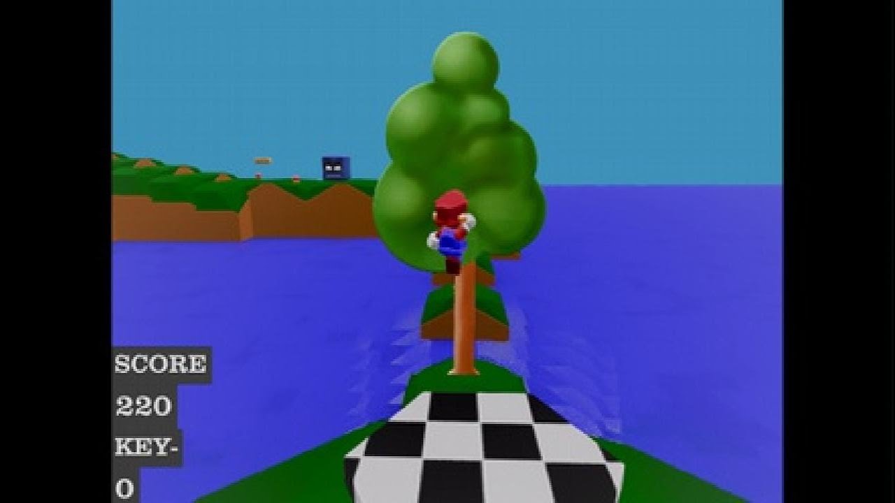 Dreams ps5 Super mario 64 beta is a bad game - YouTube