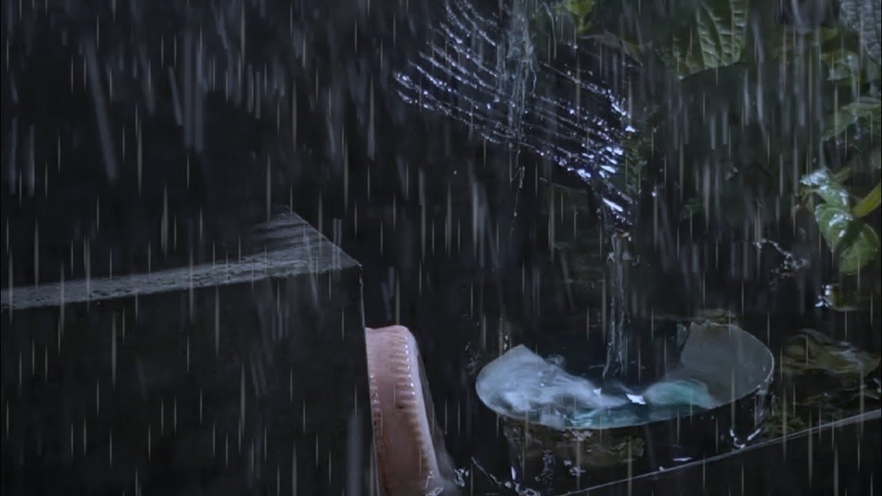 Get fast relieve stress and insomnia with heavy rain sounds make it ...