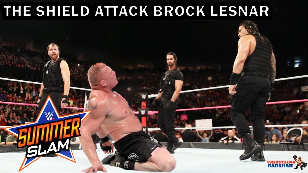 Brock Lesnar Vs The Shield
