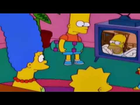 Homero interpreta al ángel, los Simpson capitulos completos español - YouTube