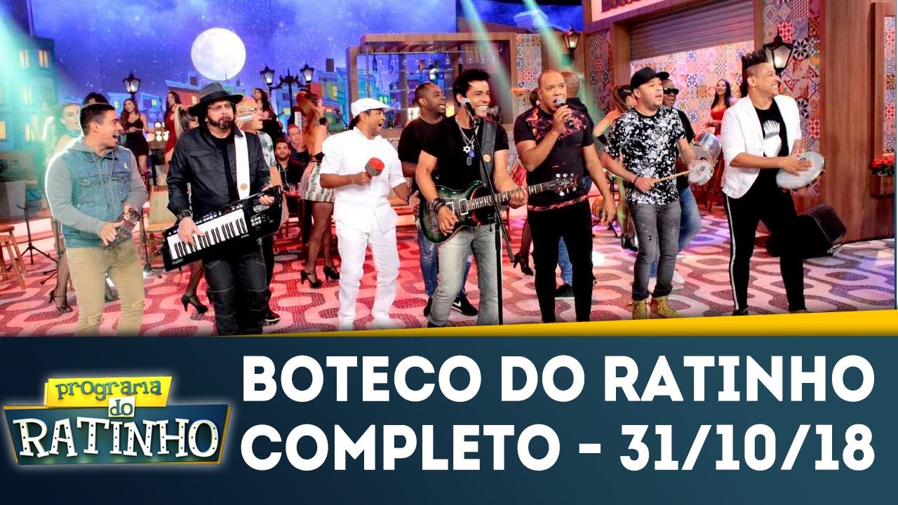 Boteco do Ratinho - Completo | Programa do Ratinho (31/10/2018) - YouTube