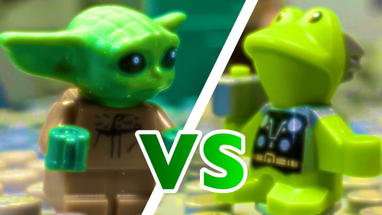 LEGO Grogu VS Throg (LEGO Stop Motion - Brickfilm) - YouTube