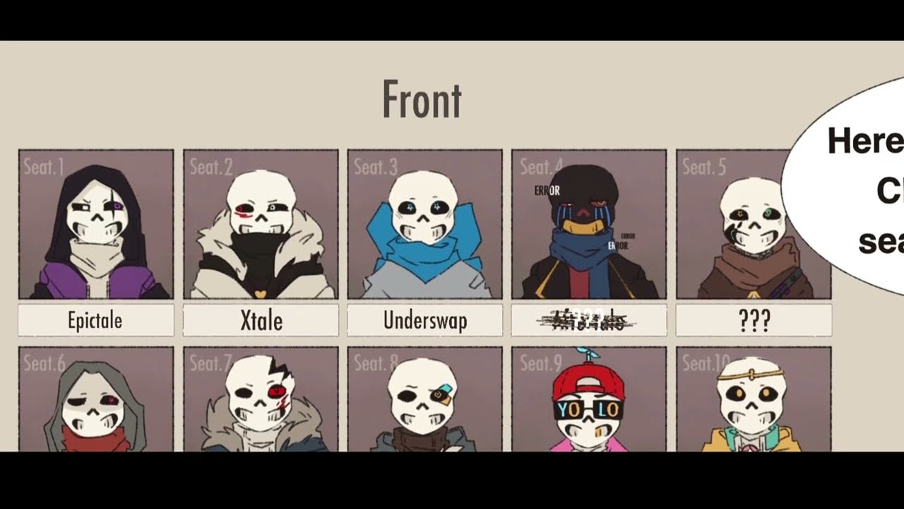 *THE SANS(ES) OF UNDERTALE AU HIGH!!! ~ SansSchool Comic Dub (Part 1 ...