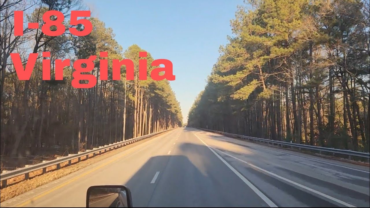 Riding on I-85 in Virginia! A nice afternoon drive! #usa #semitruck # ...