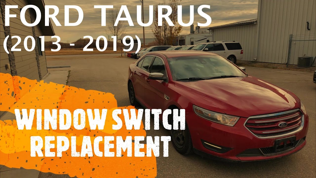 Ford Taurus - POWER WINDOW & MIRROR DOOR SWITCH REMOVAL / REPLACEMENT ...
