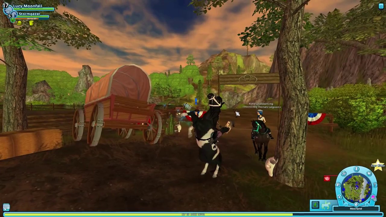 Star stable Moorland Races (all of them) - YouTube