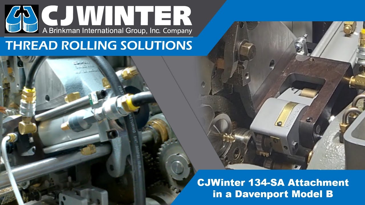 CJWinter 134 SA in 3rd Position Davenport Model B - YouTube