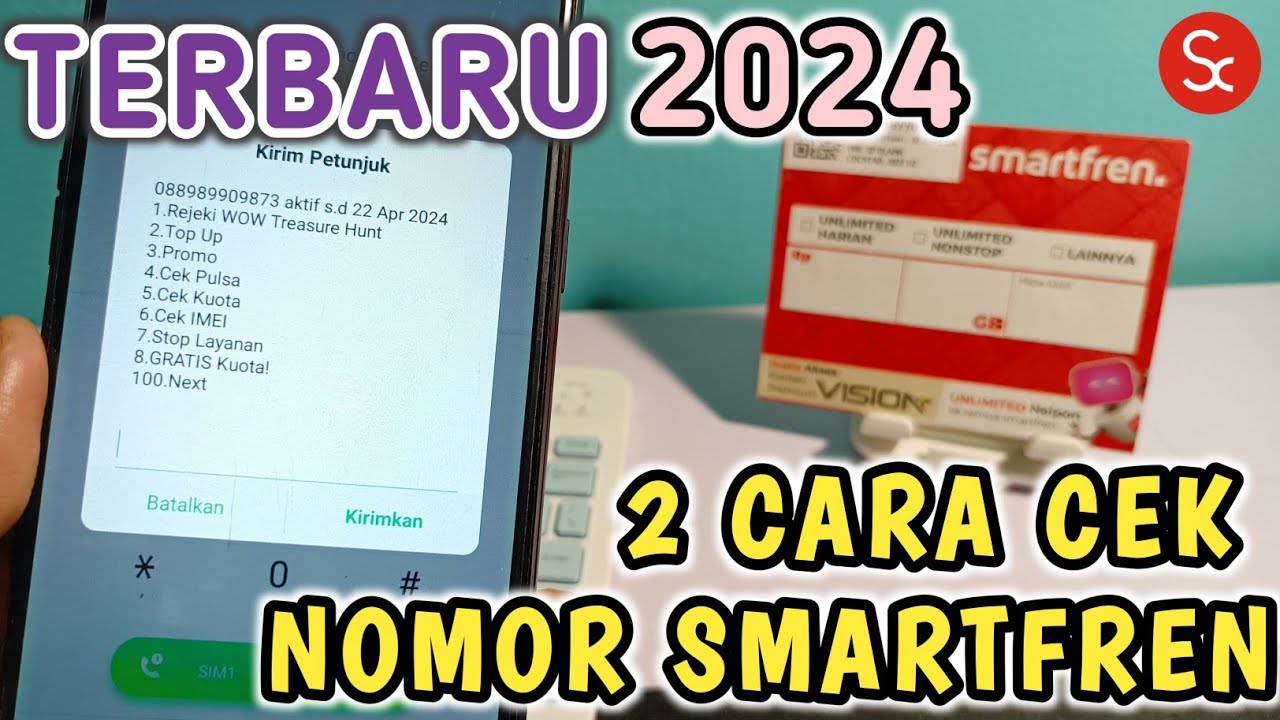 Terbaru Cara Cek Nomor Smartfren 2024 | Cara Melihat Nomor Smartfren ...