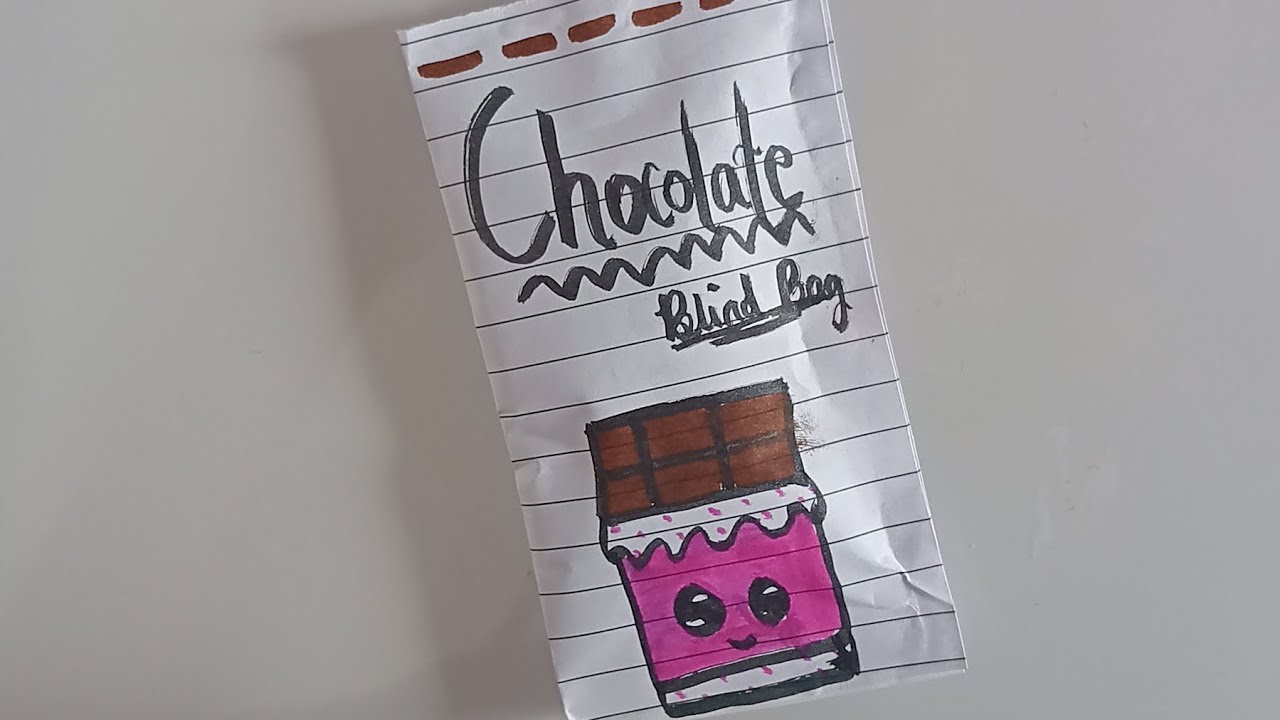 how to make blind bag tutorial #craftermadiha - YouTube