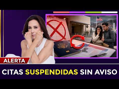 🚨 Citas consulares: ¿POR QUÉ CANCELAN ENTREVISTAS EN JUÁREZ?