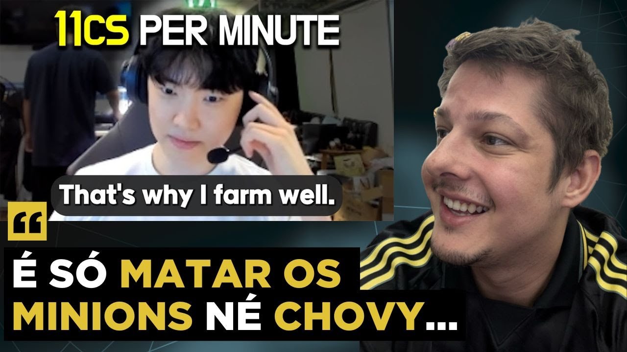 Ericat reage Chovy explicando como ele farma tanto - YouTube