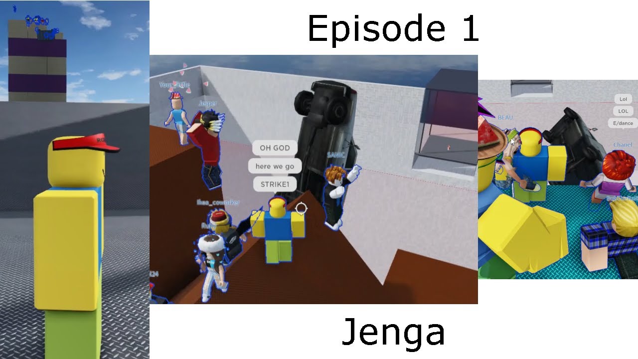 ROBLOX Jenga Episode 1 - YouTube