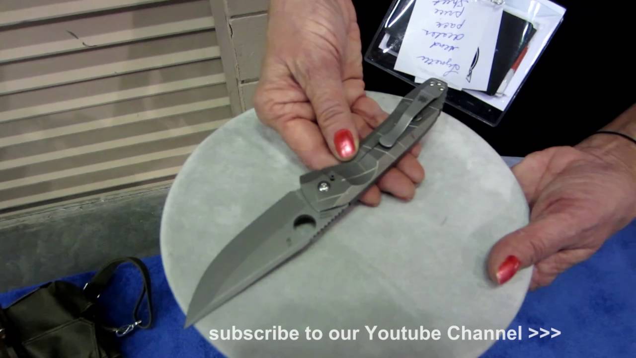 Spyderco Nirvana -- Blade Show 2016 - YouTube