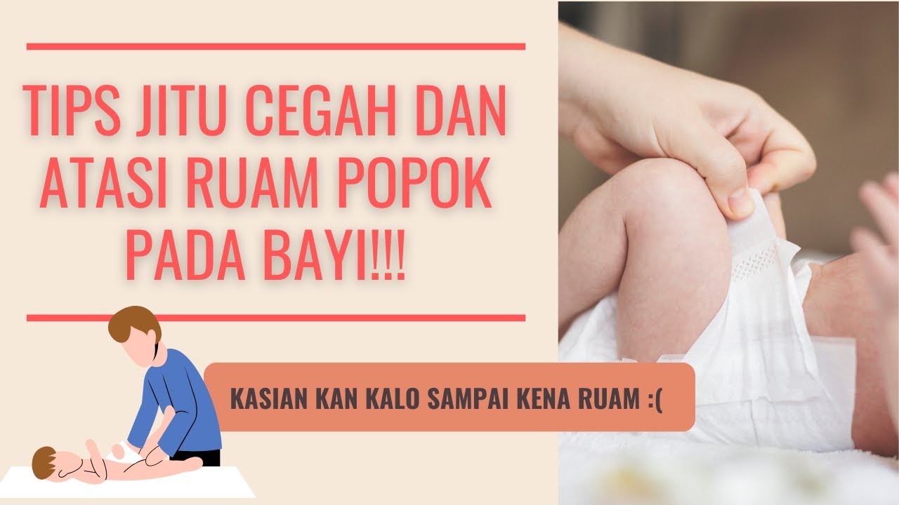 CARA MENCEGAH DAN MENGATASI RUAM POPOK - YouTube