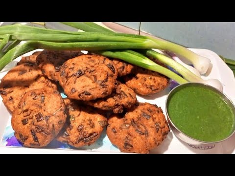 Sardiyo ke mausam me banaiye hare pyaz ke patti aur chane ki daal ke ...