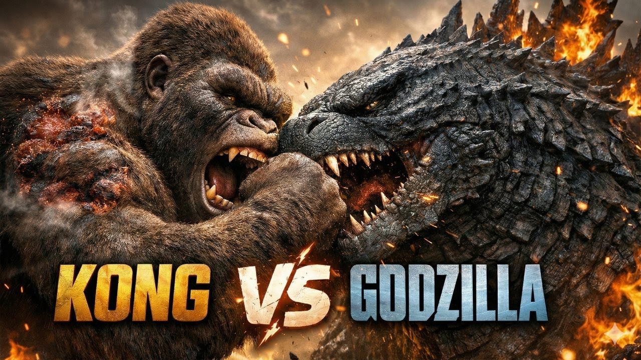 GODZILLA VS KONG The Carrier Trap Alternate Battle 4K CGI - YouTube