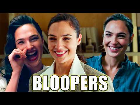 Bloopers Where Gal Gadot Couldn't Control Her Laugh