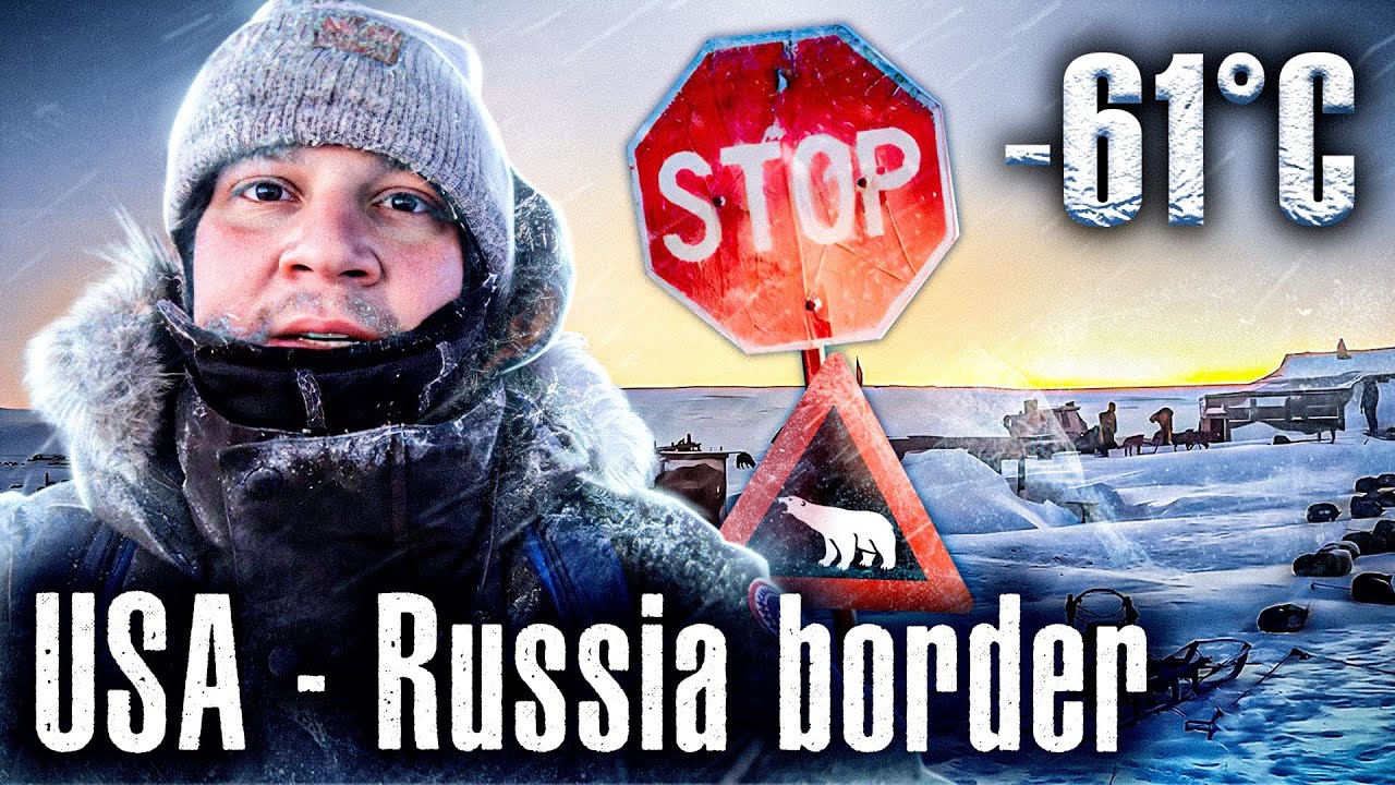 On the USA - Russia border / How people live in the most remote region ...