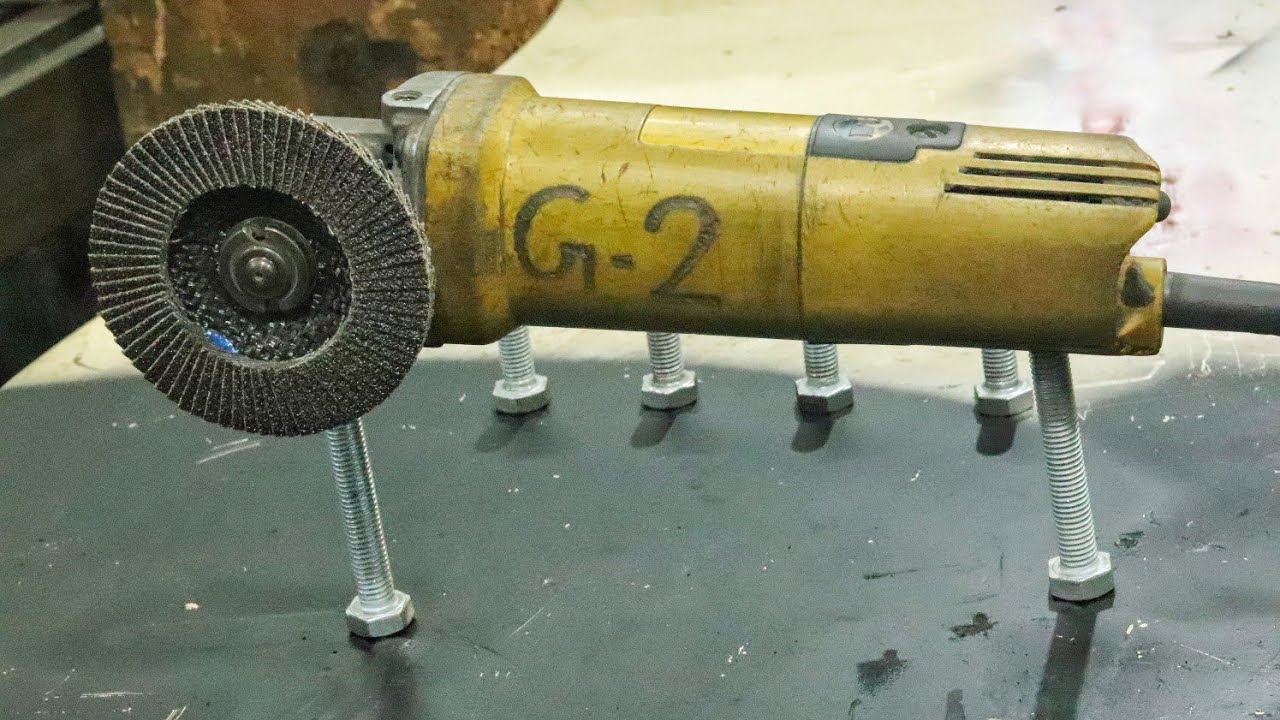 2 amazing idea with hand grinder - YouTube