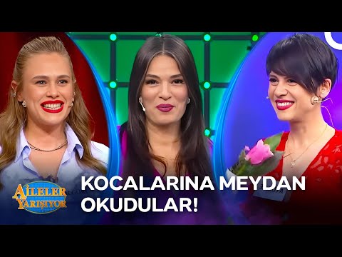 Ünlü Çiftler Yarışmada Karşı Karşıya! | Aileler Yarışıyor