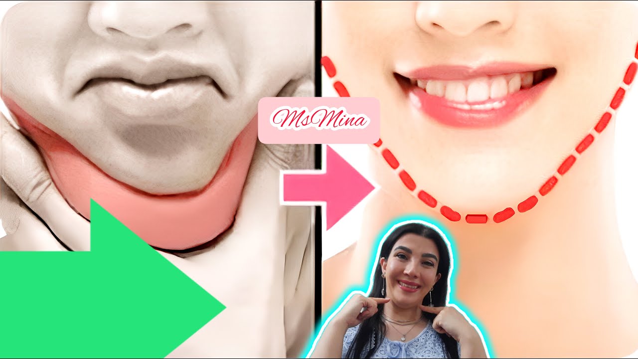 8mins Reduce Double Chin And Get A Slim Beautiful Neck With This ...