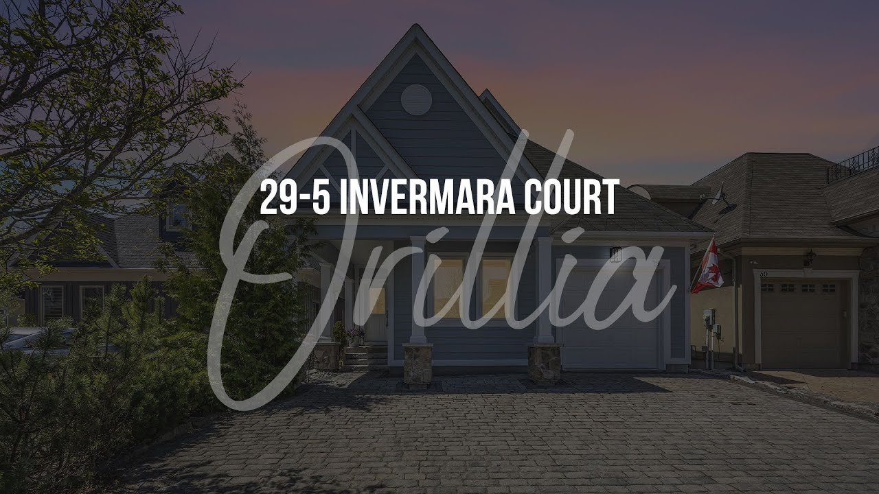 Just Listed: 29 - 5 Invermara Court, Orillia - YouTube