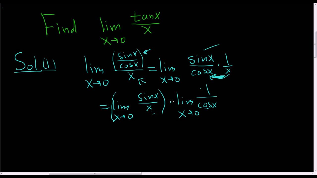 Finding A Limit Involving Sinx x As X Approaches Zero Example 3 YouTube finding-a-limit-involving-sinx-x-as-x-approaches-zero-example-3-youtube