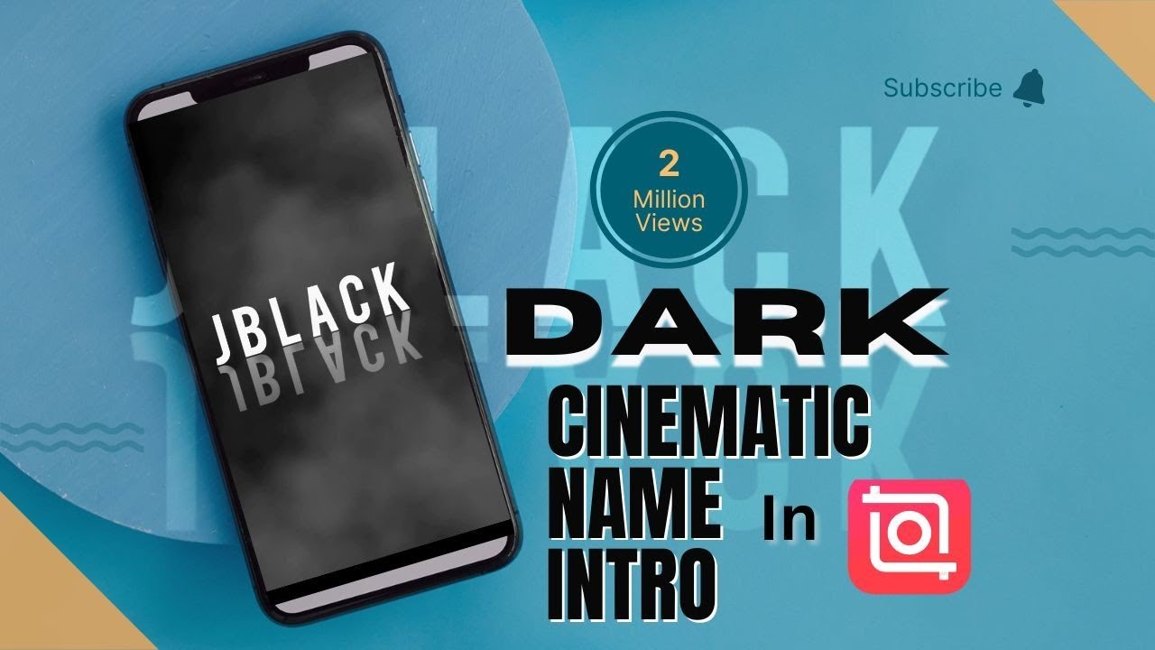 Dark cinematic name intro in InShot - YouTube