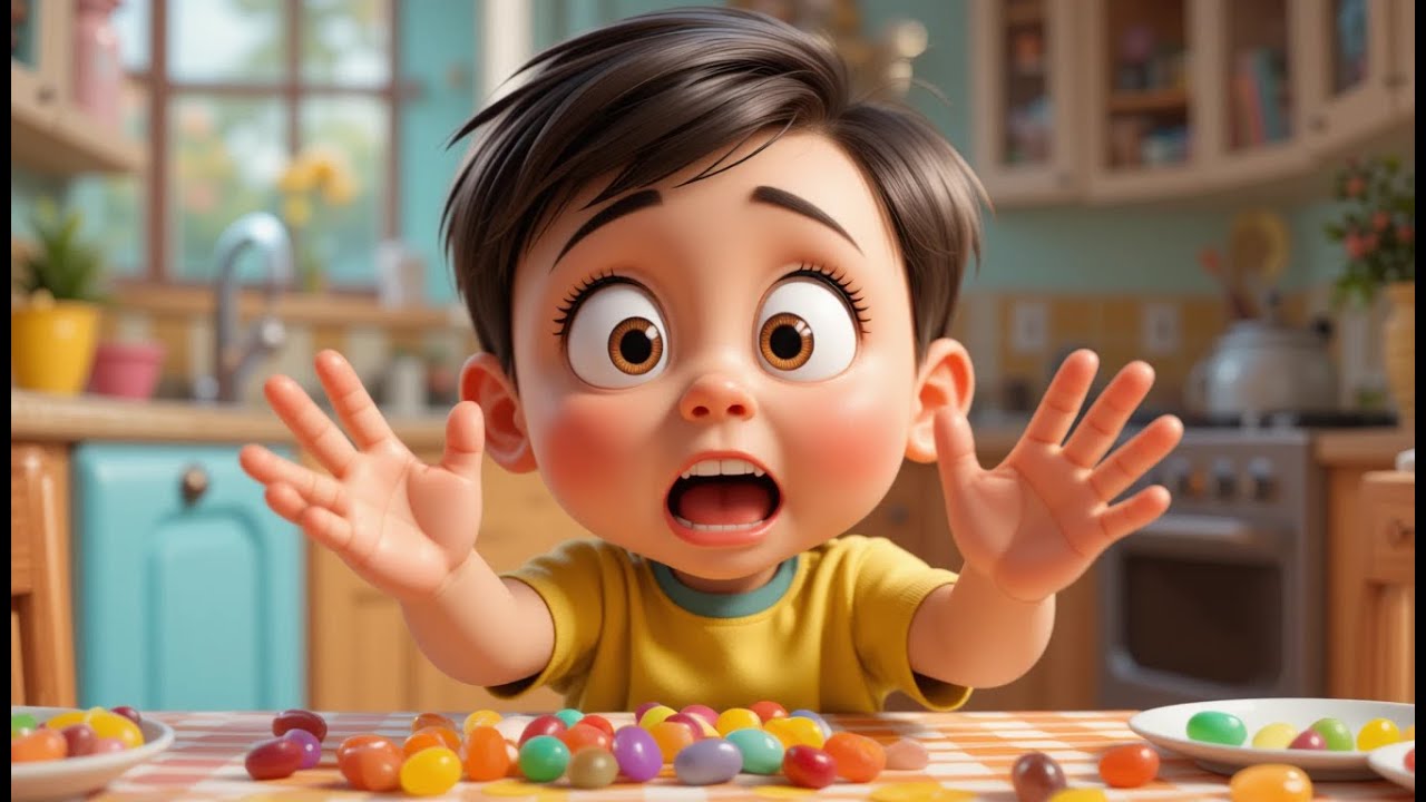 Where Did the Jelly Beans Go? | Sweet Mystery Rhyme for Kids | Nursery ...