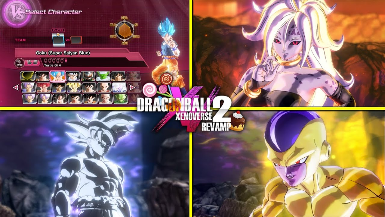 NEW Dragon Ball Xenoverse 2 Revamp 4.0.0 Update : NEW CSS, Intros ...
