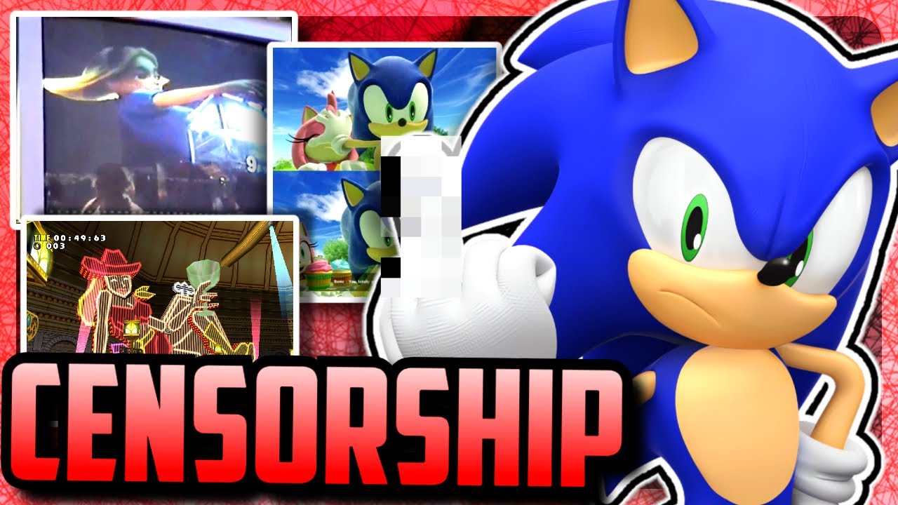 Censorship in Sonic Games - YouTube