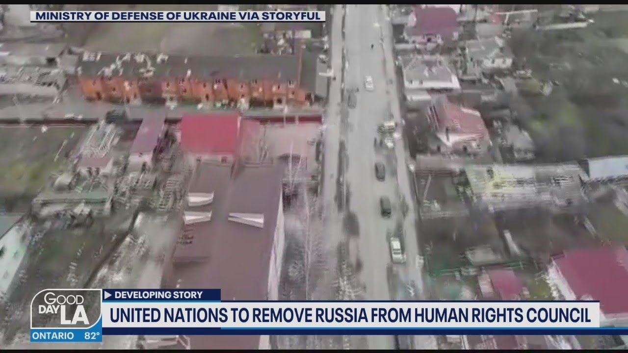 United Nations to remove Russia from Human Rights Council - YouTube