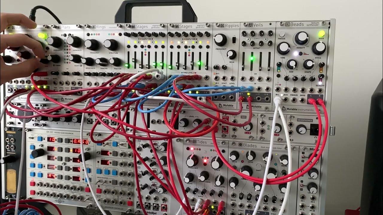 Mutable Instruments “Krell” Patch (Stages, Marbles, Tides, Beads, Rings) - YouTube