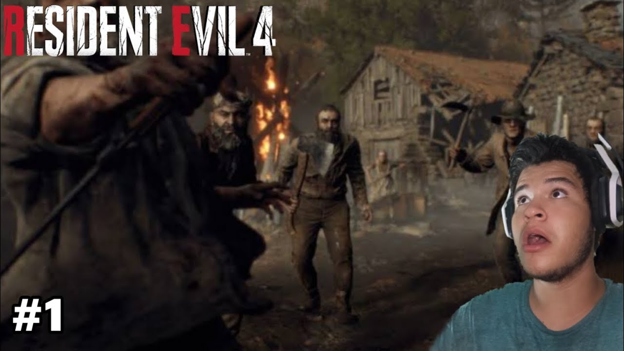 Resident Evil 4(Remake) Gameplay #1 La Aldea - YouTube