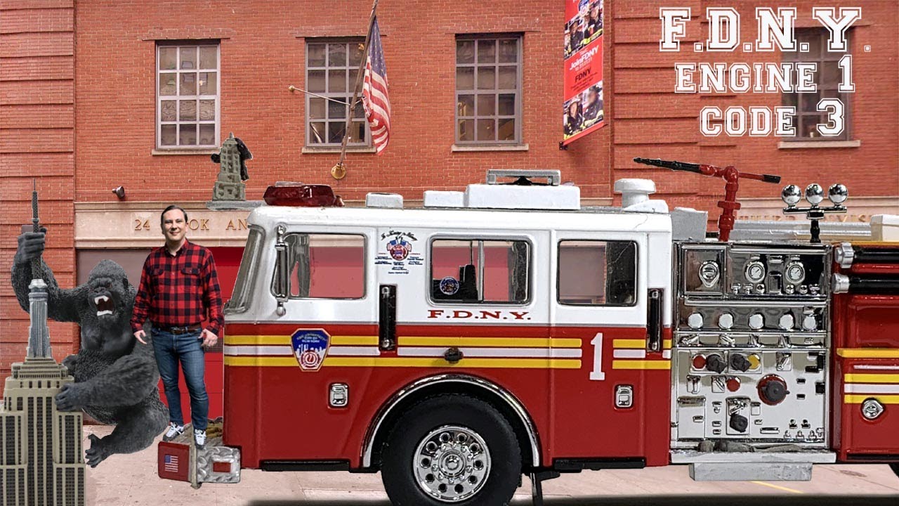 FDNY Engine 1 Saving Midtown & Empire State Building from King Kong ...
