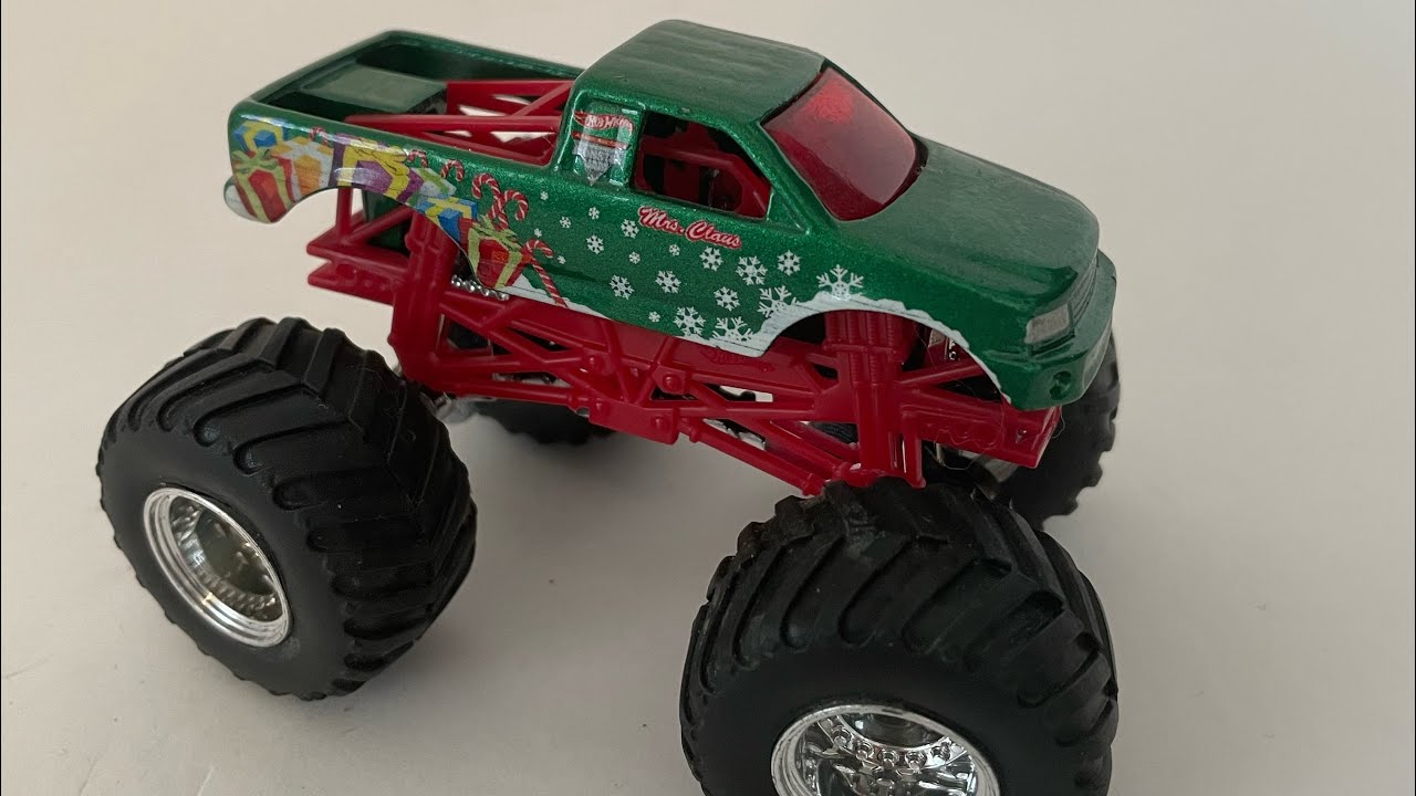 Hotwheels Monster Jam Holiday Hauler Review #monsterjam #hotwheels # ...