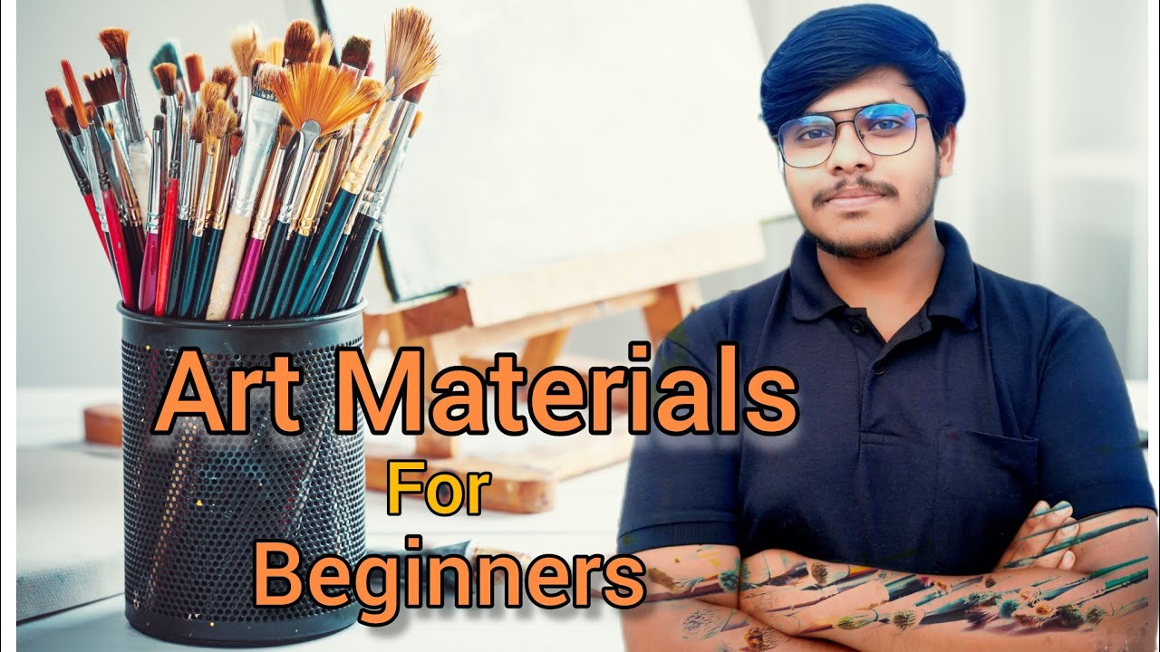 Art Materials for beginners🖌️ ll Ritesh Sharma Art Academy ll # ...