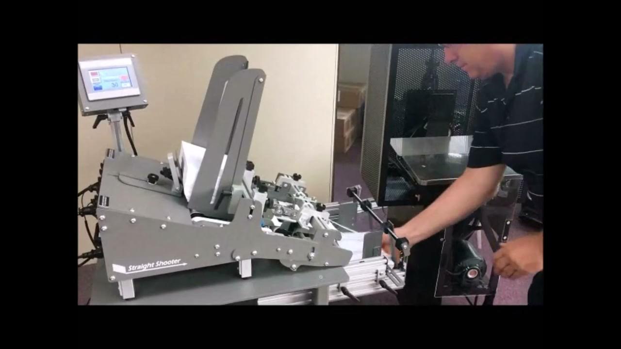 Batch Counting Feeder and Catch Tray - SSR-12B with SS2420AT - YouTube